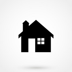 Small house icon Royalty Free Vector Image - VectorStock