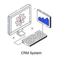 Crm System Icon Vector Images (over 1,400)