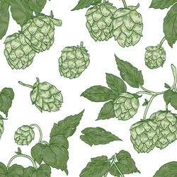 Hop pattern Royalty Free Vector Image - VectorStock