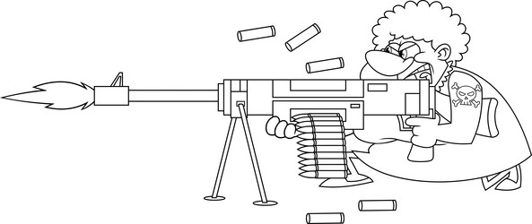 Angry grandma cartoon character Royalty Free Vector Image