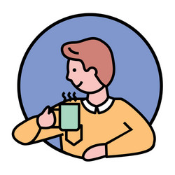 Kids Drinking Tea Vector Images (over 1,200)