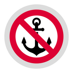 No beer prohibited sign forbidden modern sticker Vector Image
