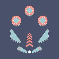 Pinball Flipper Vector Images (86)