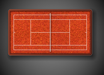 Tennis Court Layout Vector Images (over 240)