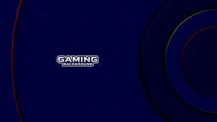 Abstract gaming background with modern luxury Vector Image