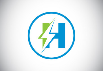 Lightning Bolt H Vector Images (93)