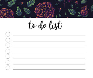 Note papers to do lists sticker templates Vector Image