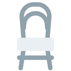 Bistro chair for restaurants and coffee shops Vector Image