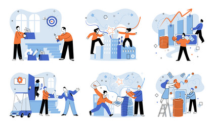 Financial Inclusion Vector Images (over 400)