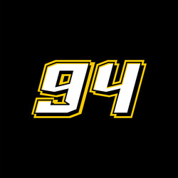 Racing Numbers Vector Images (over 12,000)