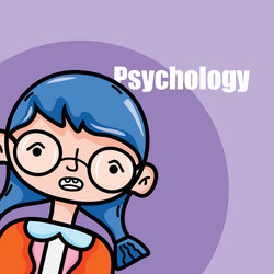 Children psychology cartoons Royalty Free Vector Image