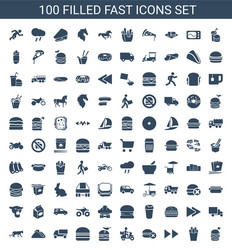 33 fast icons Royalty Free Vector Image - VectorStock