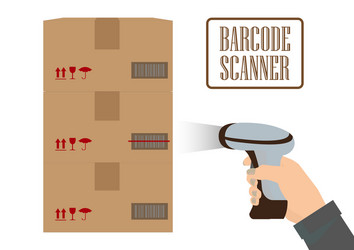 Tissue box mock up packaging scan template Vector Image