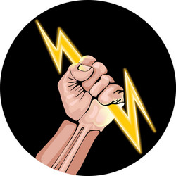 Hand Holding Lightning Vector Images (over 590)
