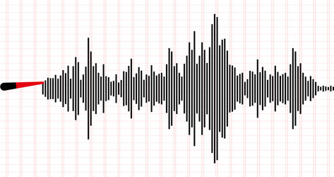 Earthquake Seismogram Vector Images (68)