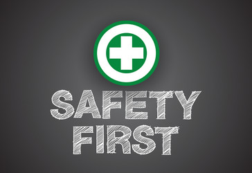 Fall protection construction worker safety first Vector Image