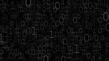 Abstract technology binary code backgrounddigital Vector Image