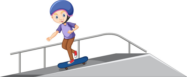 Skateboard Ramp Cartoon