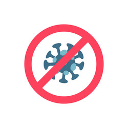 Sign caution coronavirus stop Royalty Free Vector Image