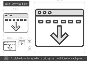 Batch Icon Vector Images (over 3,100)