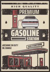 Poster Fuel Station Vector Images (over 1,000)
