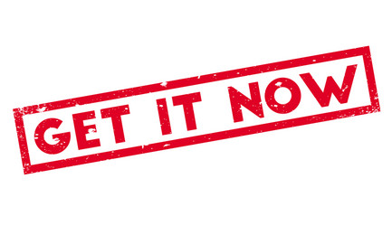 Get it now stamp on white Royalty Free Vector Image