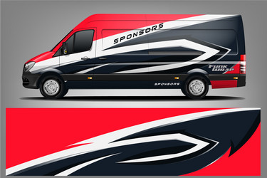 Mercedes sprinter lwb high roof van l4h2 2017 Vector Image