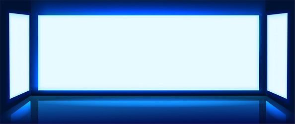Led light screen background wall stage show panel Vector Image