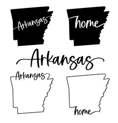 Vintage arkansas badge retro style us state patch Vector Image