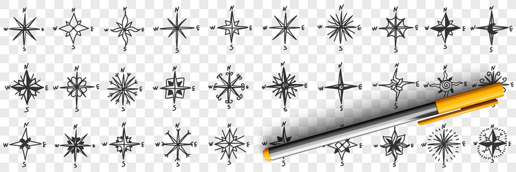 Cardinal Points Vector Images (over 210)