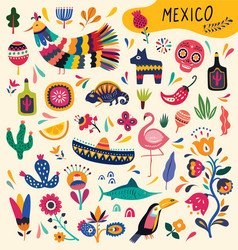 Mexico background Royalty Free Vector Image - VectorStock