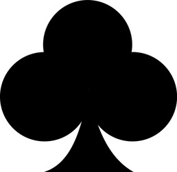 Ace of spades isolated icon design Royalty Free Vector Image