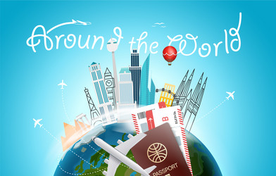 Around the World Logo Vector Images (over 4,600)