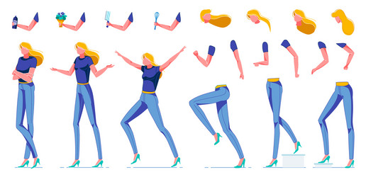 Cartoon Bending Woman Vector Images (over 410)