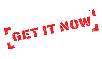 Get it now stamp on white Royalty Free Vector Image