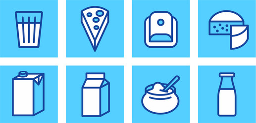 Non-dairy almond milk stamp for dairy products Vector Image