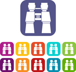 Compass icons set Royalty Free Vector Image - VectorStock