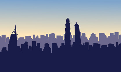 Dubai Building Scenery Vector Images (over 110)