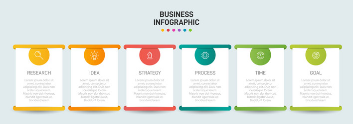 Infographics design with 5 options Royalty Free Vector Image