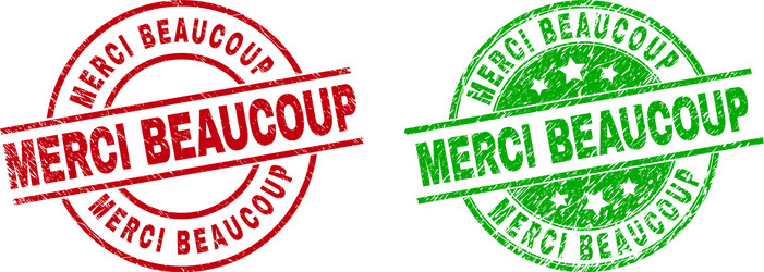 Merci Beaucoup Vector Images (50)