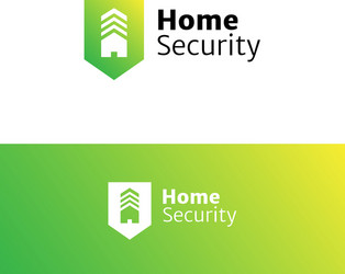 Protect shield house secure home insurance logo Vector Image