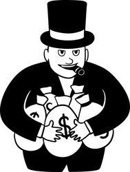 Greedy Man Vector Images (over 330)