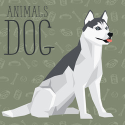 Geometric Husky Vector Images (over 220)