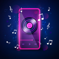 Orange mp3 design Royalty Free Vector Image - VectorStock