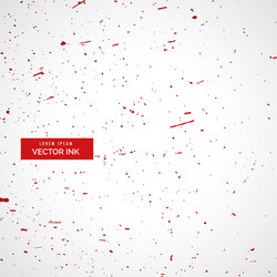 Collection of red ink splatter Royalty Free Vector Image