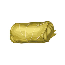 Dolma cuisine food cartoon Royalty Free Vector Image