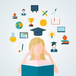 Student Thinking Vector Images (over 7,700)