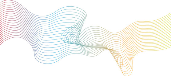 Wave line graphic Royalty Free Vector Image - VectorStock