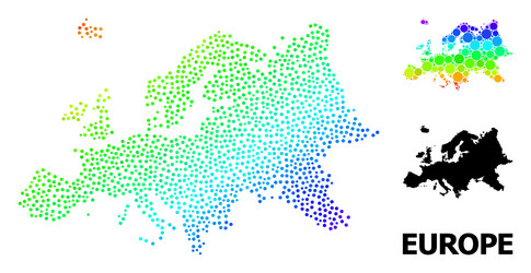 Pixel Europe Map Vector Images (over 1,900)