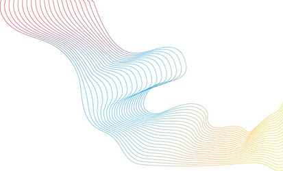 Wave line graphic Royalty Free Vector Image - VectorStock